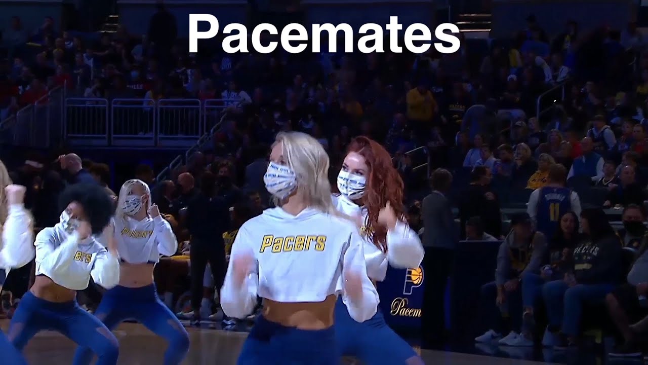 Pacemates (Indiana Pacers Dancers) - NBA Dancers - 12/31/2021 dance ...