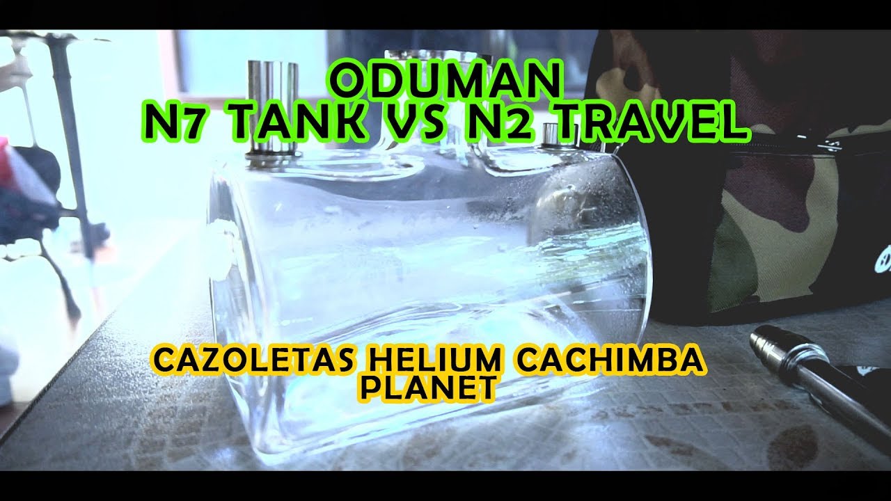 Cachimba Oduman N7 Tank vs N2 Travel + Cazoletas Heliums - YouTube