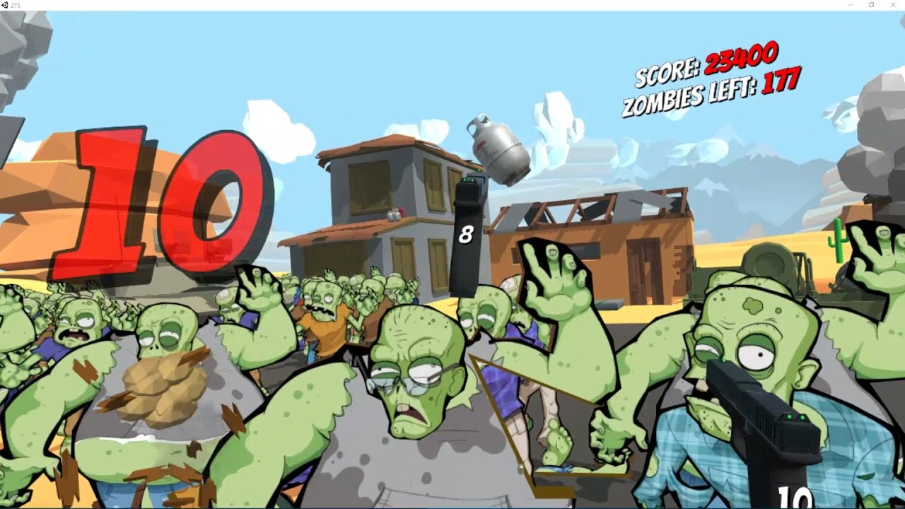 Zombie Training Sim: Fun as Hell VR Game - YouTube