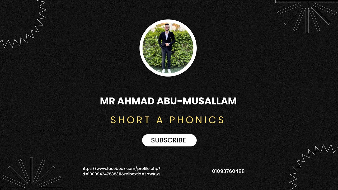 تأسيس إنجليزي من البداية short vowels .... #letter _a - YouTube