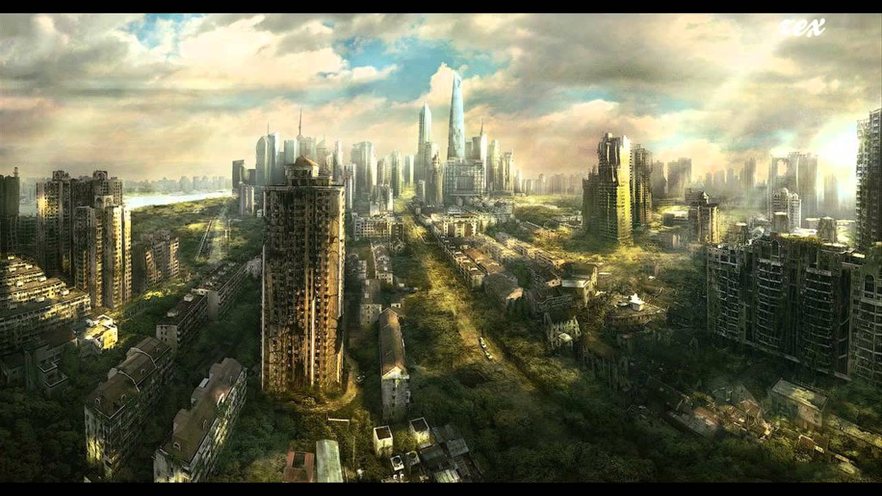 Post apocalyptic city, Post apocalyptic art, Fantasy landscape