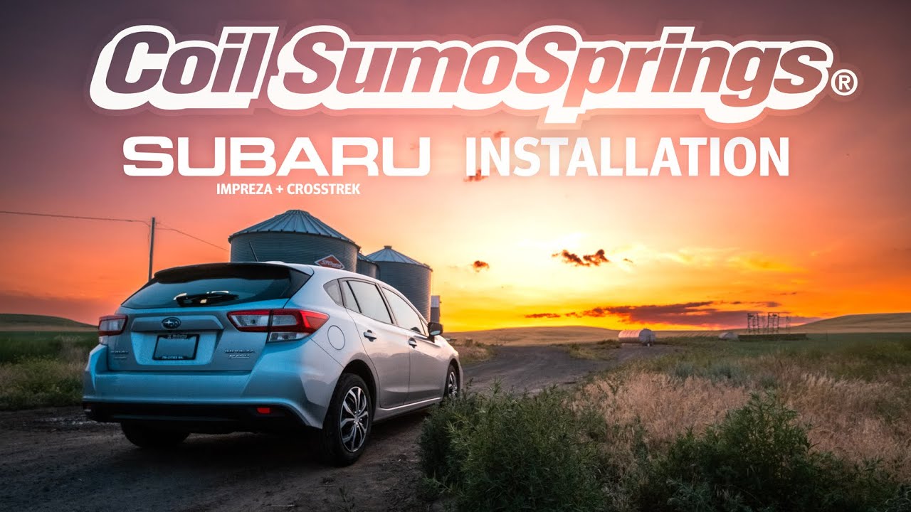 Subaru Coil SumoSprings Install (Impreza + Crosstrek) - YouTube