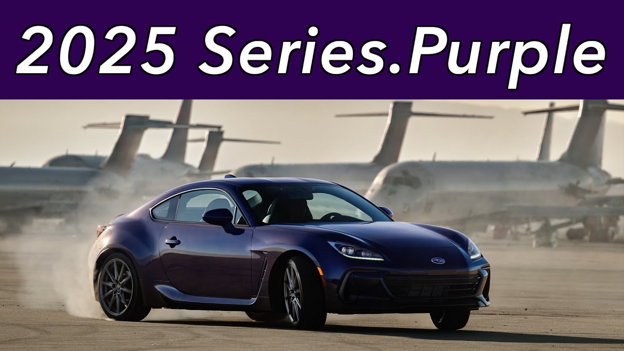 Introducing the 2025, Special Edition, Subaru BRZ Series.Purple - YouTube