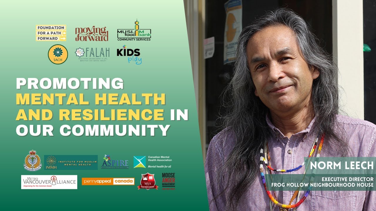 Norm Leech, Frog Hollow Neighbourhood House | On Mental Health - YouTube