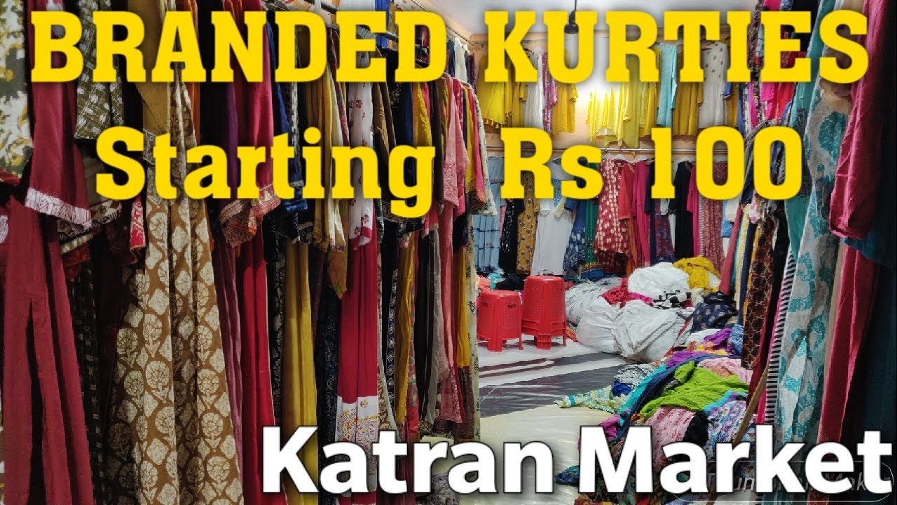 Katran Market | Branded Kurties Starting Rs 100 | Wholesale & Retail ...