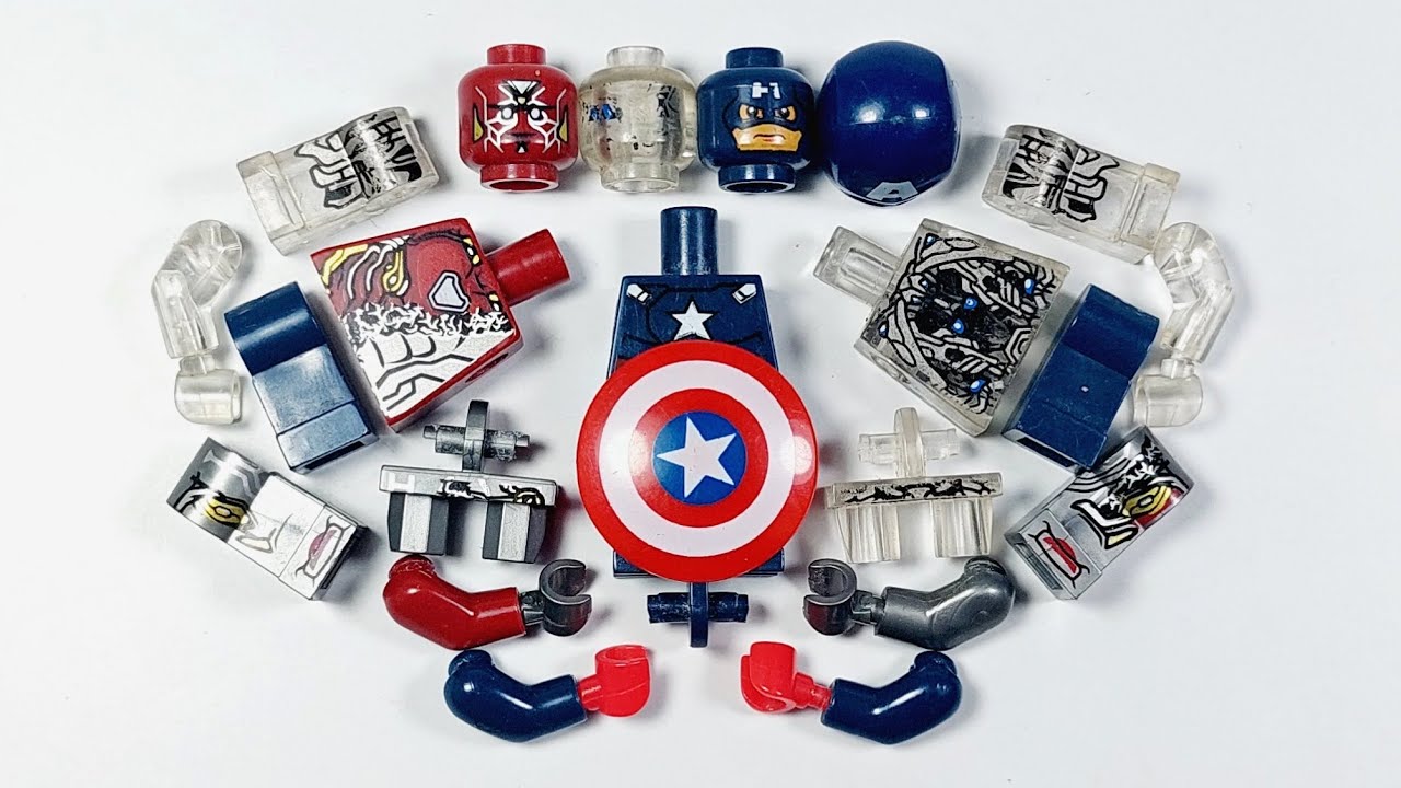 LEGO CAPTAIN AMERICA VS LEGO INVISIBLE MAN RAY | BUILD LEGO - YouTube