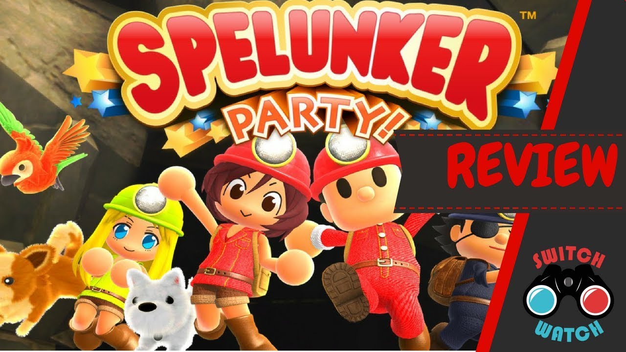 Spelunker party Nintendo Switch review - YouTube