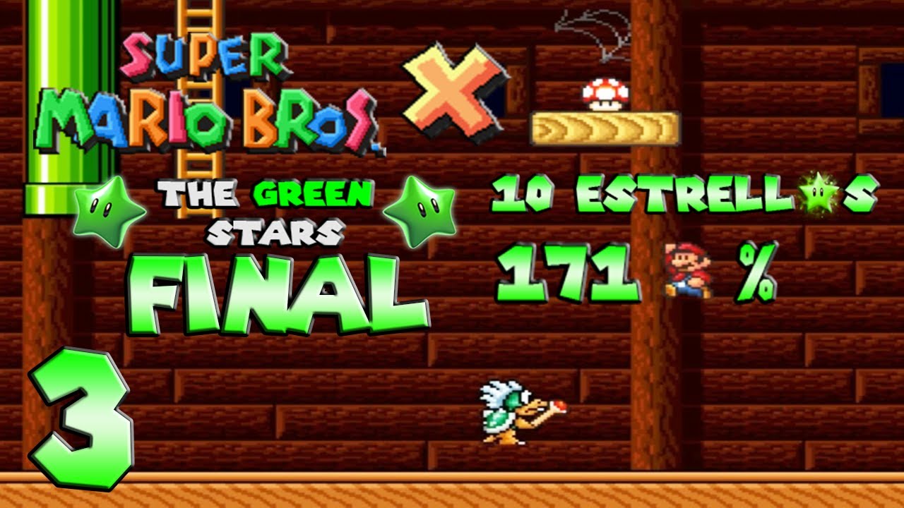 Super Mario Bros. X (SMBX 1.4.4): The Green Stars - Mundo 3 | Final 171 ...