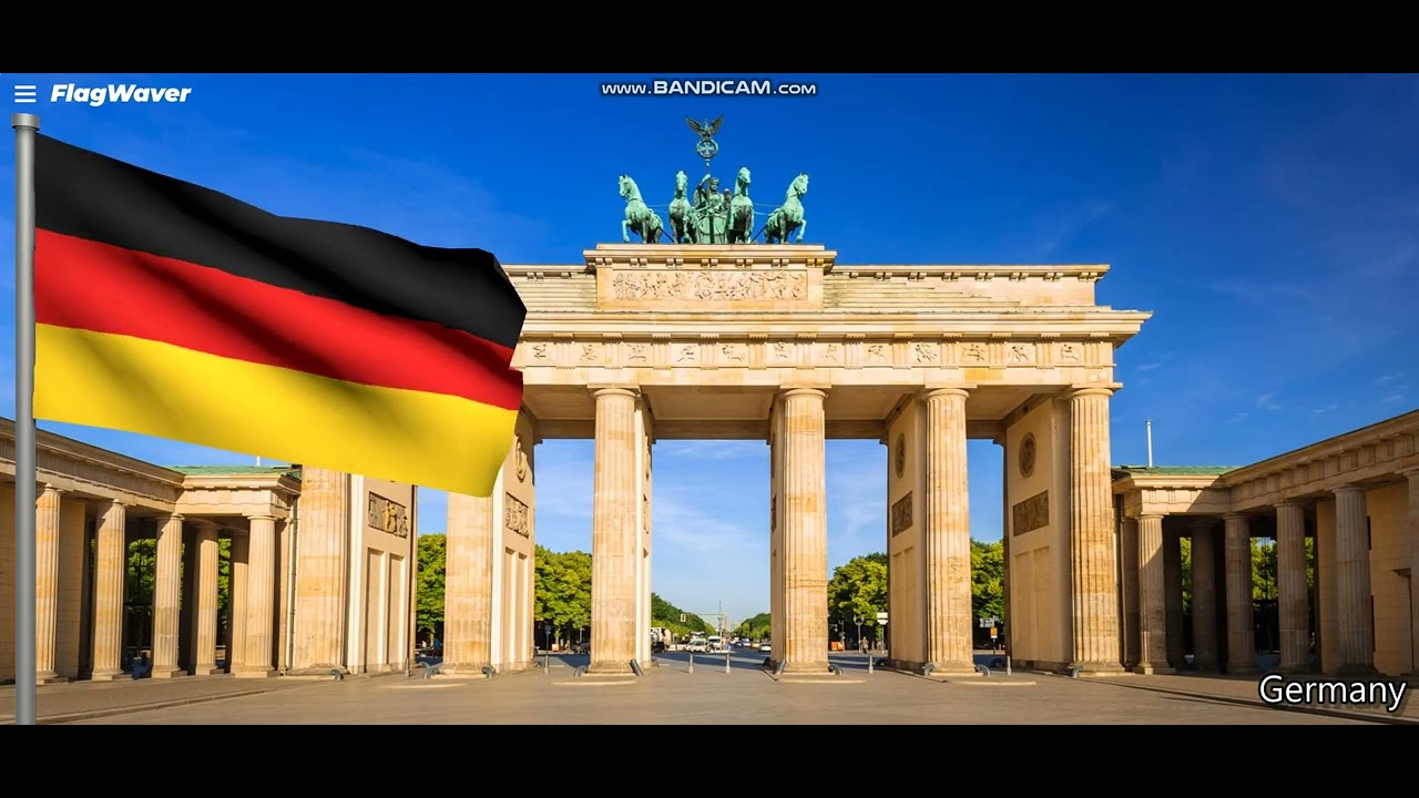 Germany Flag and National Anthem - YouTube