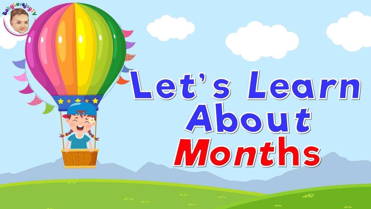 Learn the Months of Year Preschool Baby Video, Baby TV, Toddler ...
