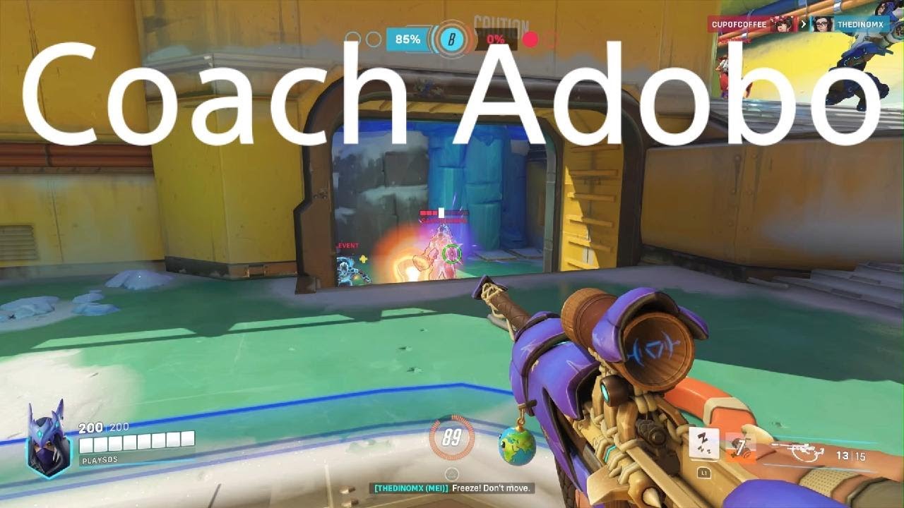 Overwatch 2 S8 Antarctic Ana and Coach Adobo - YouTube