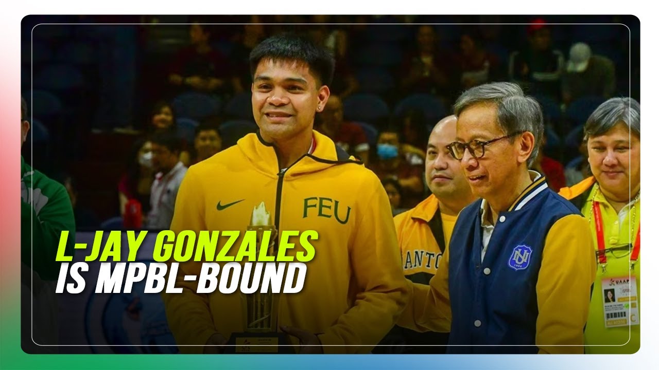FEU's L-Jay Gonzales headed to MPBL | ABS-CBN News - YouTube