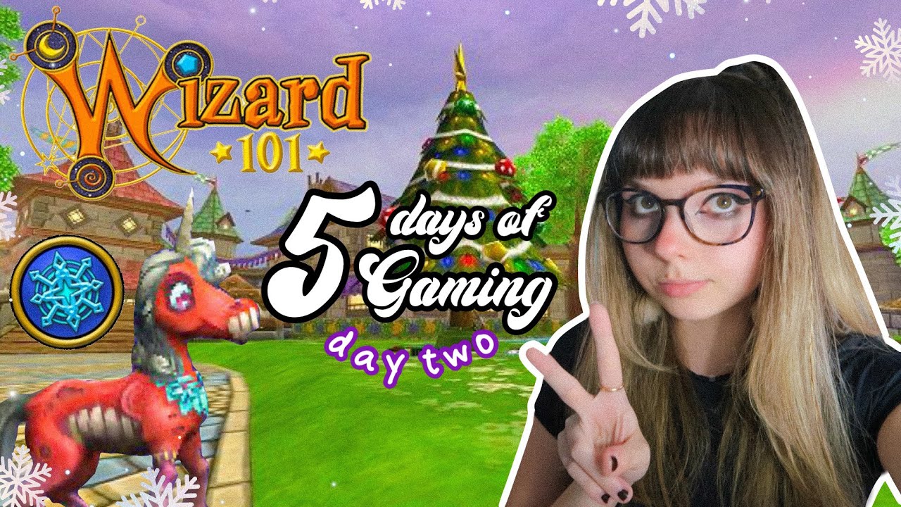 Let’s play Wizard101! // 5 Days of Gaming (day two) 🧙🧚🏻‍♀️ ️🎁🎮 - YouTube