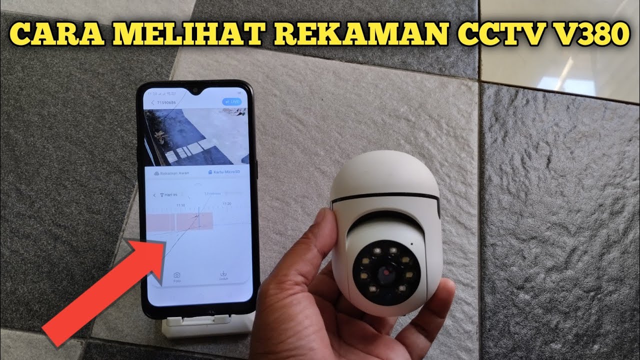 Cara melihat rekaman cctv v380 terbaru || V380 pro || V380 lite - YouTube