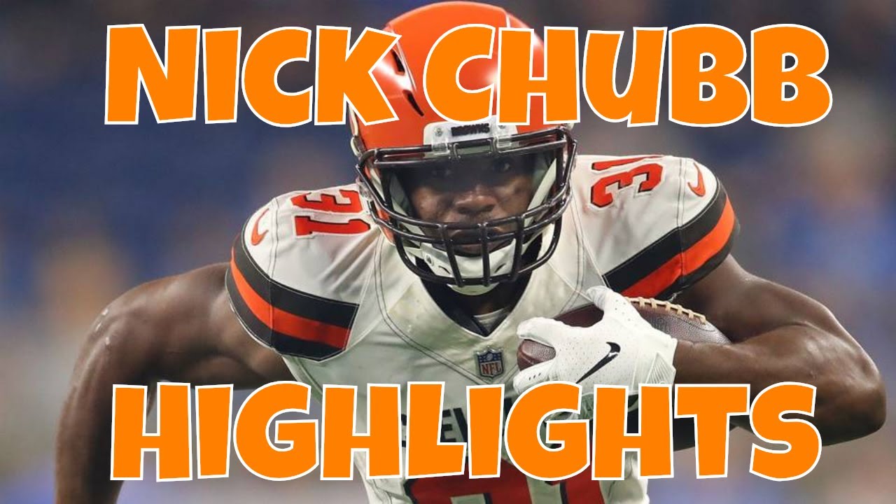 Nick Chubb Highlights | 2018 Rookie Season |#Cleveland #Browns - YouTube