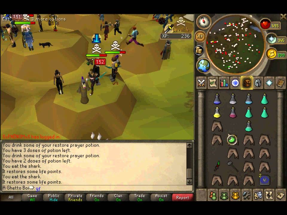 A Ghetto Boi Pk Vid 1 Dragon Dagger Armadyl Godsword Dragon Claws ...