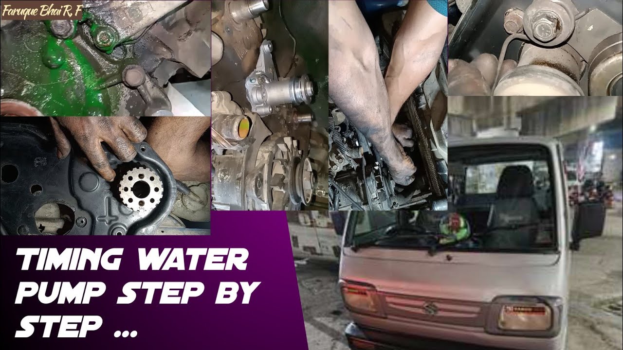 🛠️🪛omni water pump change⚒️maruti🔧 suzuki omni engine timing👍 - YouTube