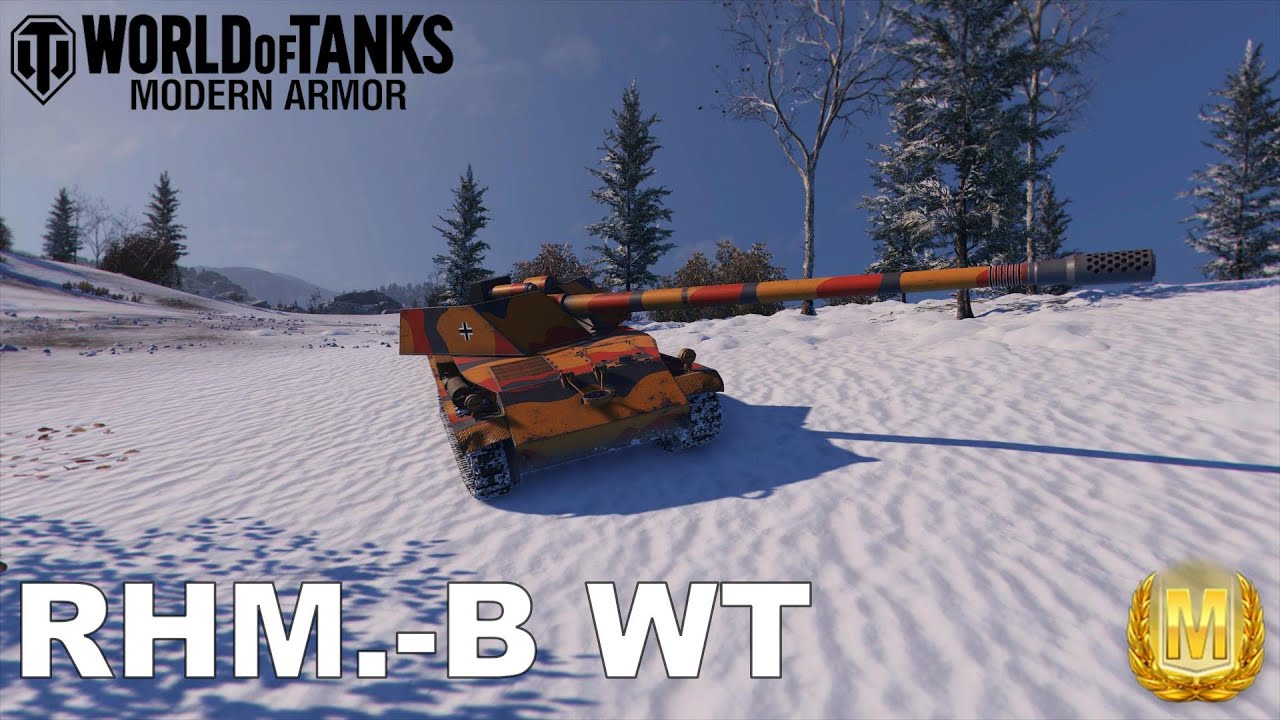 WoT Console | RHM.-B WT | L'un des meilleur TD en Tier 8 ! Gameplay 6 ...