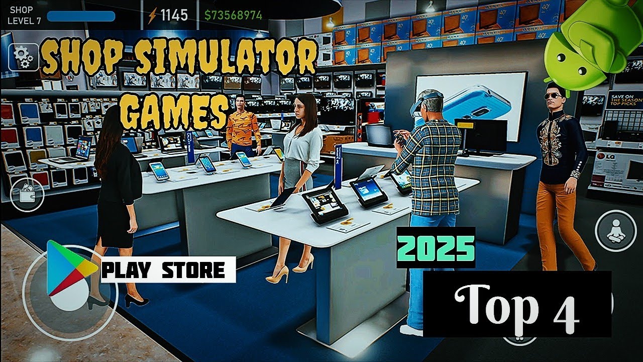 📲 Best Shop Simulator Games 🎮 Top 4 2025 Best #games 🎯 - YouTube