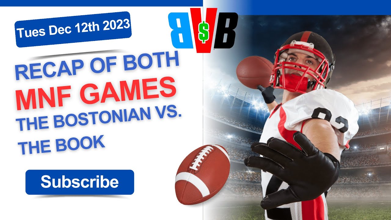 BvB: Recap on both MNF games for Monday Dec. 11th 2023 - YouTube