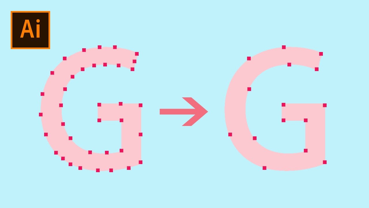 Illustrator CC How To Simplify Path By Removing A Lot Of Unnecessary Illustrator CC How To Simplify Path By Removing A Lot Of Unnecessary