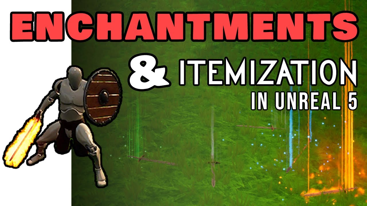 Unreal Devlog: Enchantments and Itemization - YouTube