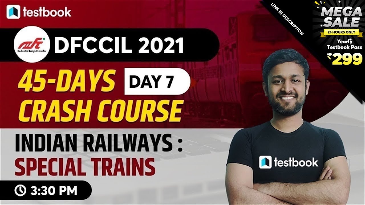 3:30 PM- DFCCIL Preparation Classes 2021| Indian Railway - Special ...