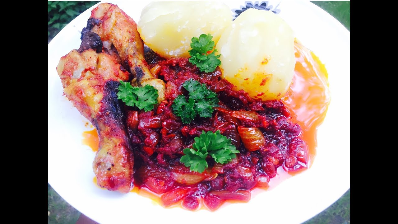How To Make Nigerian Yam or Potatoes Sauce | Yam Stew | Home4Foods ...