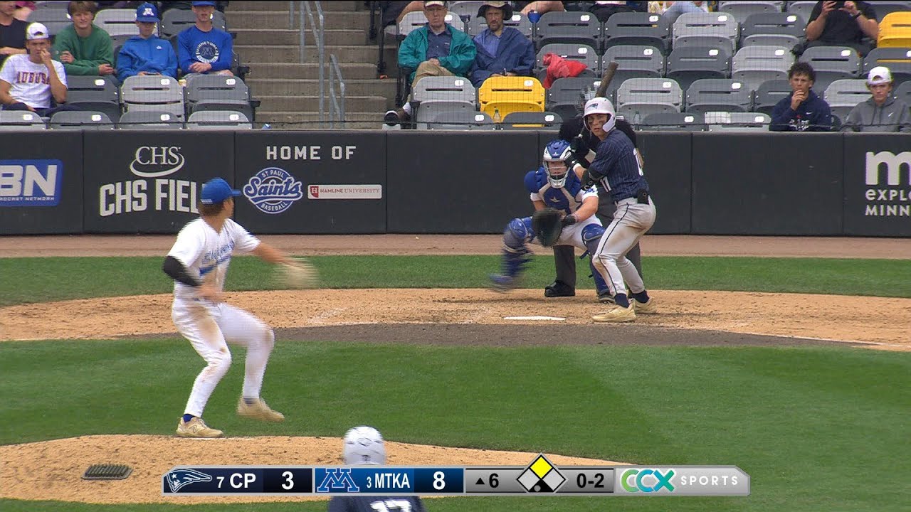Champlin Park Baseball Falls to Minnetonka in State Semifinals - YouTube