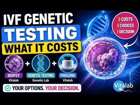 IVF Embryo Genetic Testing: Understanding Biopsy, Freezing & Costs | Vitalab