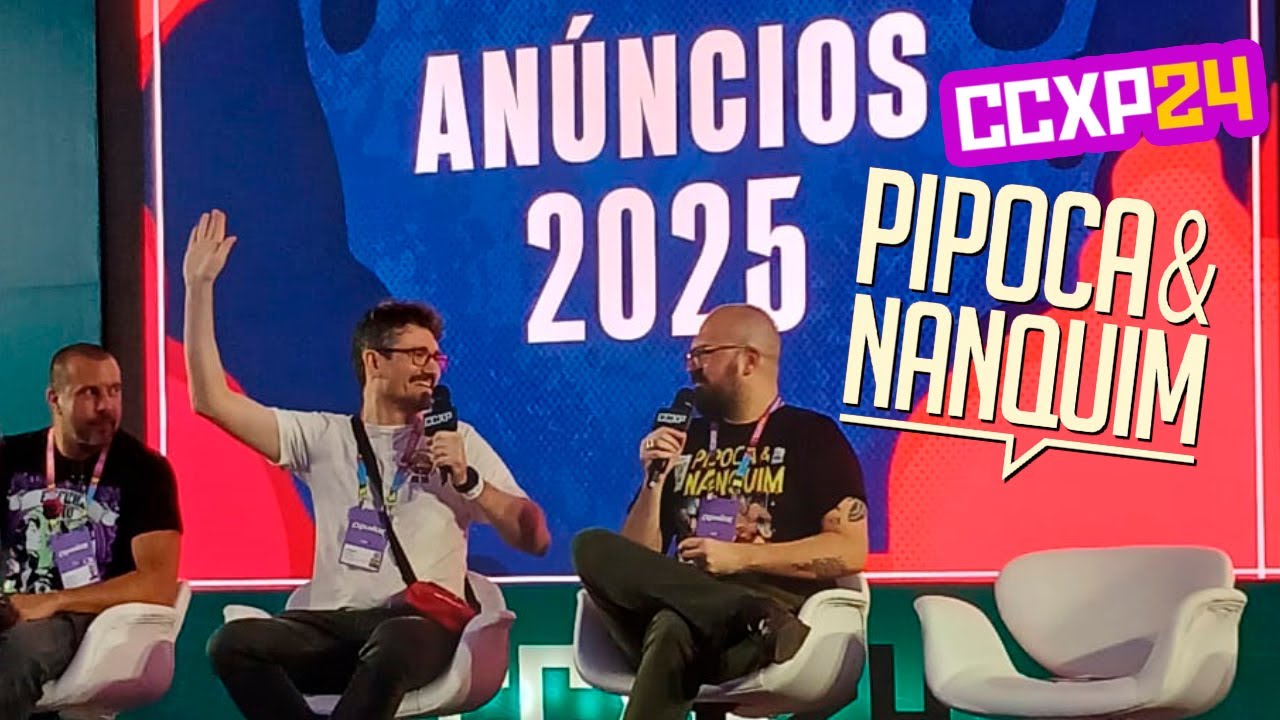 ANÚNCIOS PIPOCA & NANQUIM 2025! #ccxp24 - YouTube