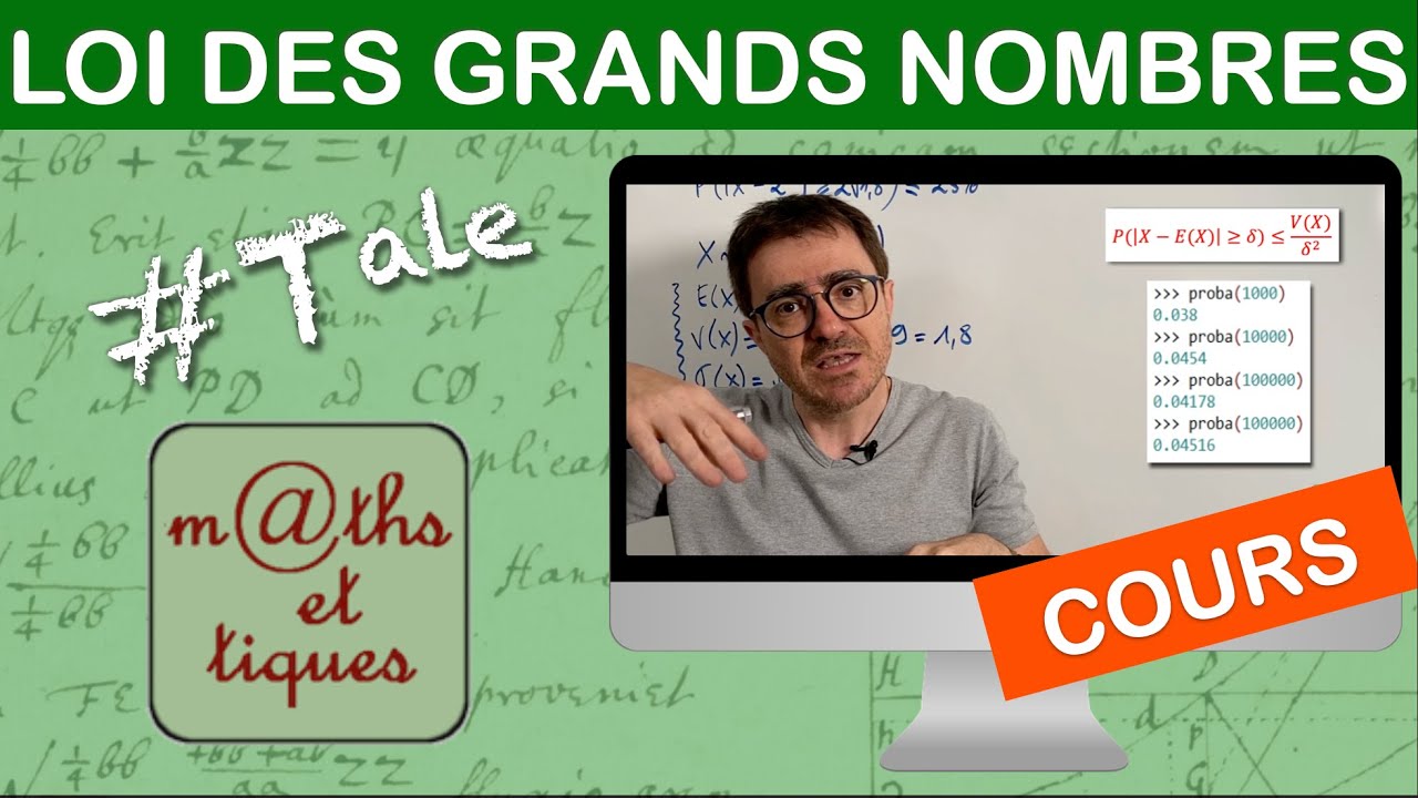 LE COURS : Concentration, loi des grands nombres - Terminale - YouTube