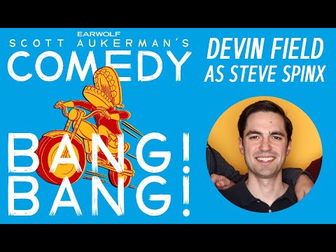 Steve Spinx (Devin Field) professes his love of travel and also murder ...