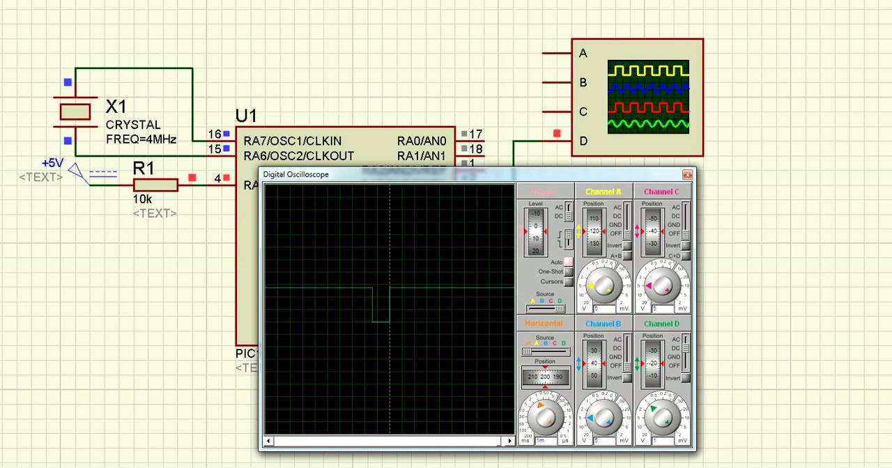 Pulse Width Modulation - PWM - ISIS Simulation - YouTube