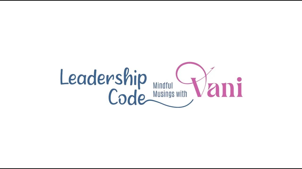 Being Resourceful | Ep 20 - Leadership Code: Mindful Musings with Vani Kola - YouTube
