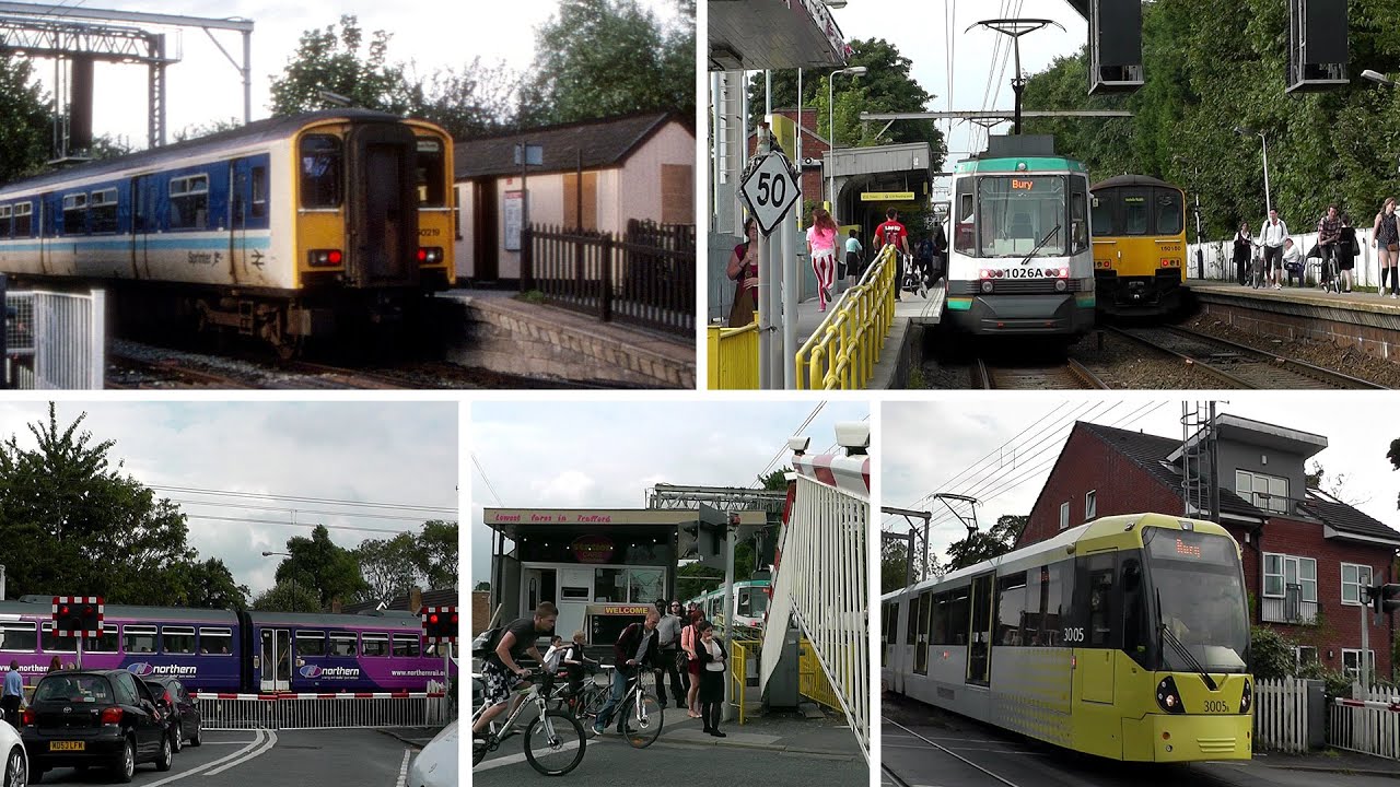 Navigation Road Stn Level Crossing 1992-2012 Contrasts - YouTube