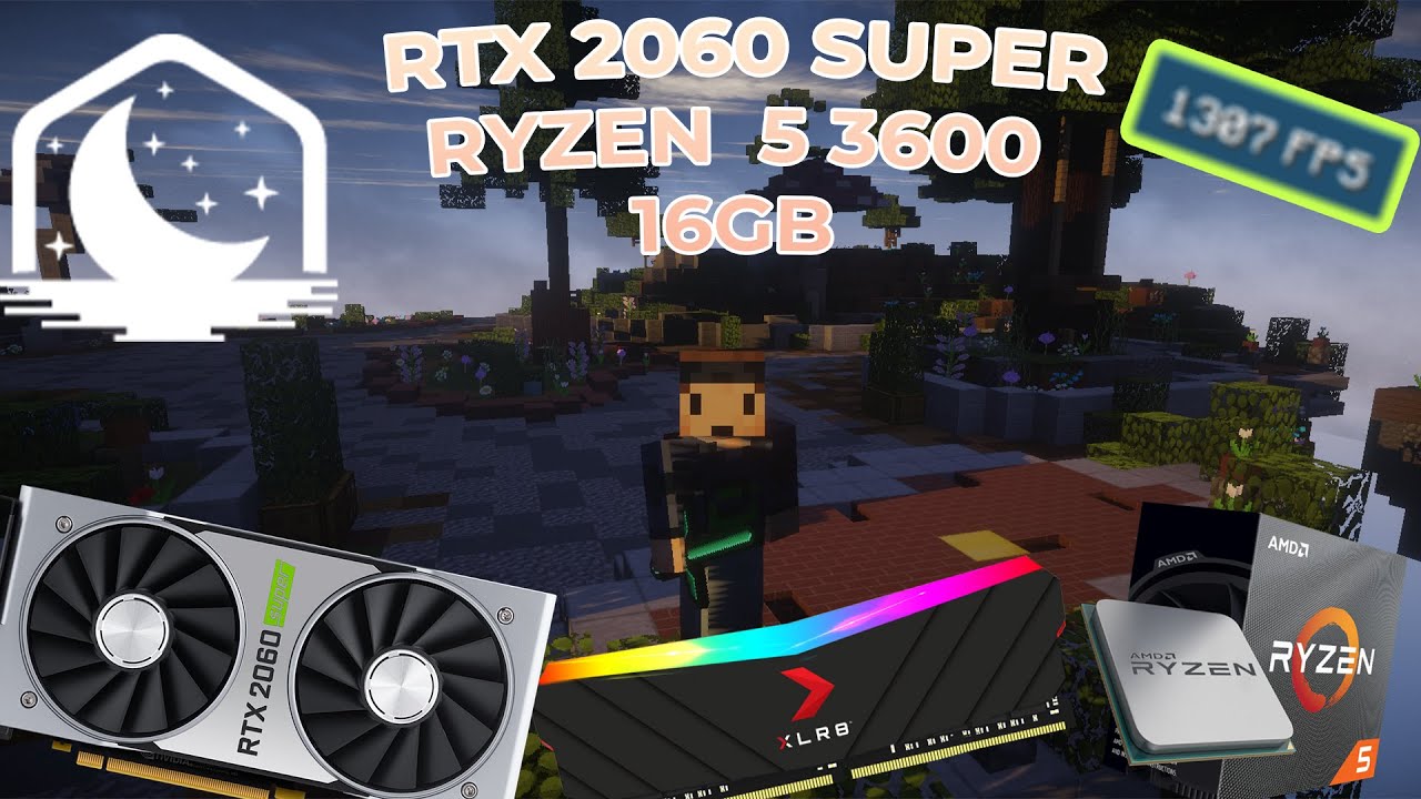 RTX 2060 SUPER / RYZEN 3600 | LUNAR CLIENT & PVP w/ SHADERS - YouTube