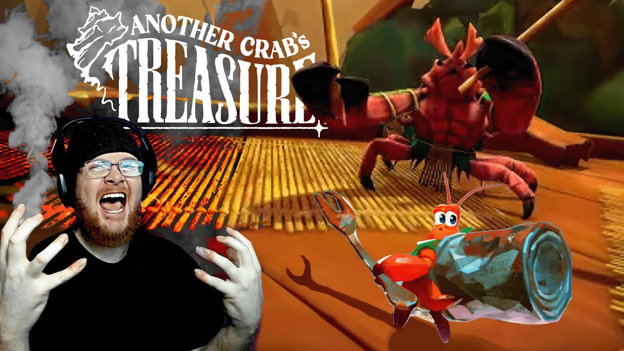 SOULS LIKE CRAB.. GAME? | Time to Try | Another Crabs Treasure gameplay ...