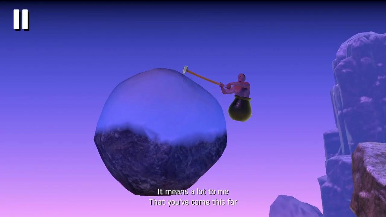 Best Jumpscare EVER?! | Getting Over It Part 4 - YouTube