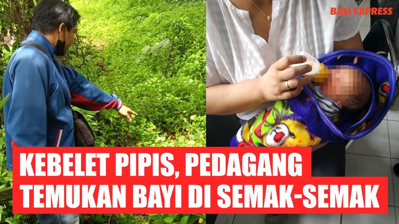Kebelet Pipis, Pedagang Temukan Bayi di Semak-semak Tegenungan - YouTube