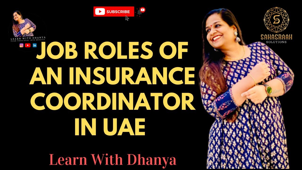 #learnwithdhanya#insurancecoordinator#medicalcoderinuae|Job roles of ...