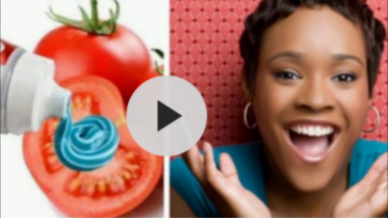 Colgate and Tomato Removes Dark spots, Acne and Brightens your Face in ...