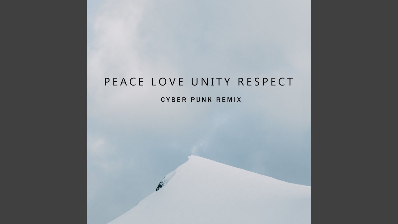 Peace Love Unity Respect (Cyber Punk Remix) - YouTube
