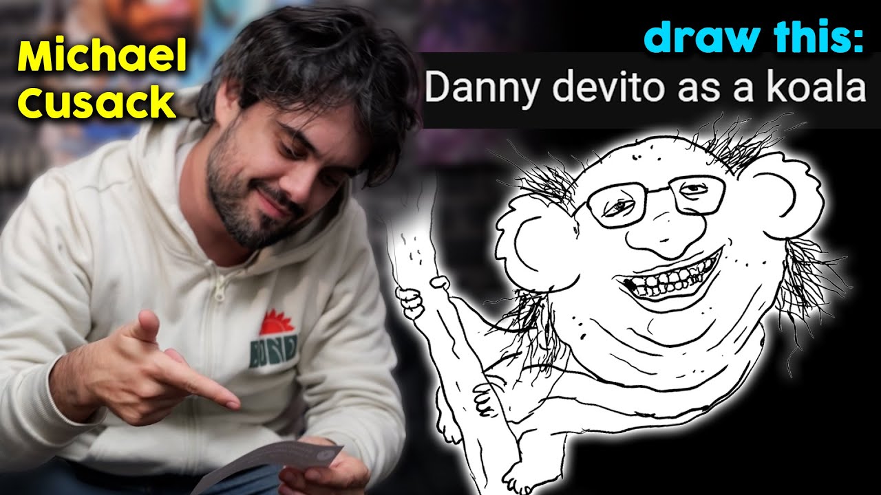 Forcing Michael Cusack to Draw YOUR Ideas - YouTube