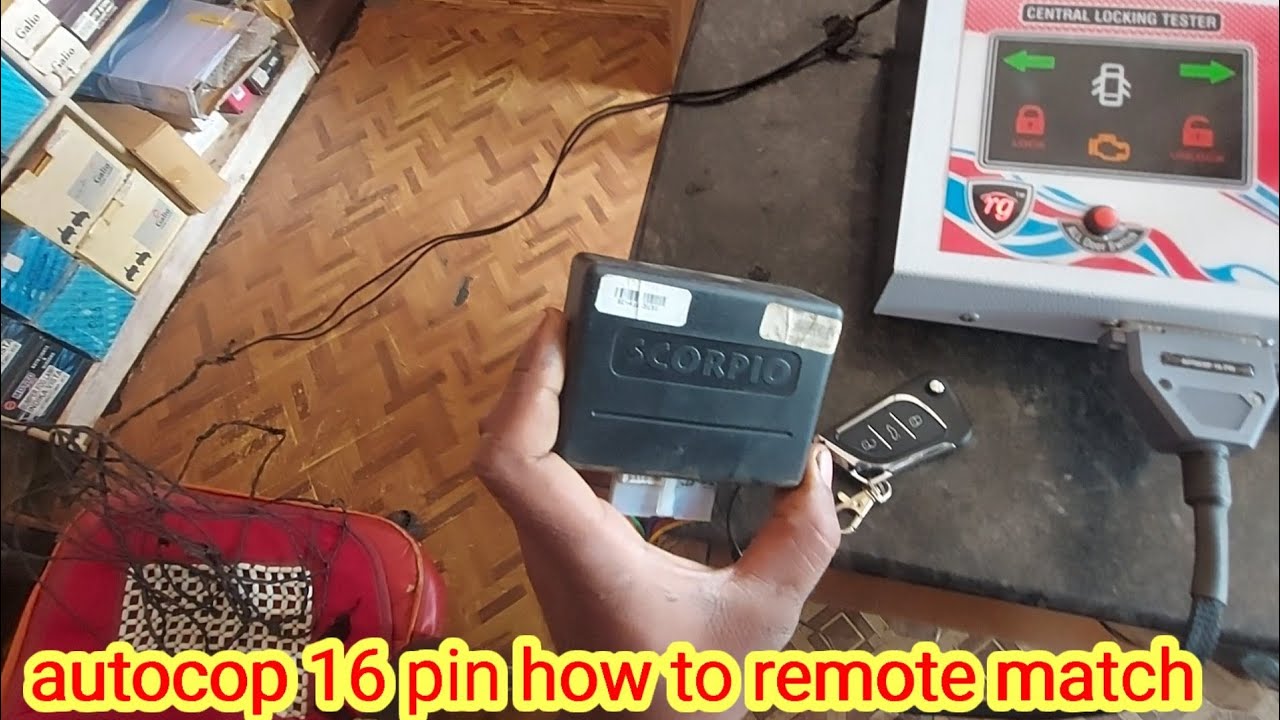autocop remote matching and programming properly - YouTube