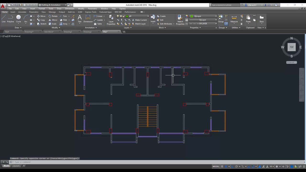 09.AutoCAD 2016 Essential Training-How to close only one file - YouTube