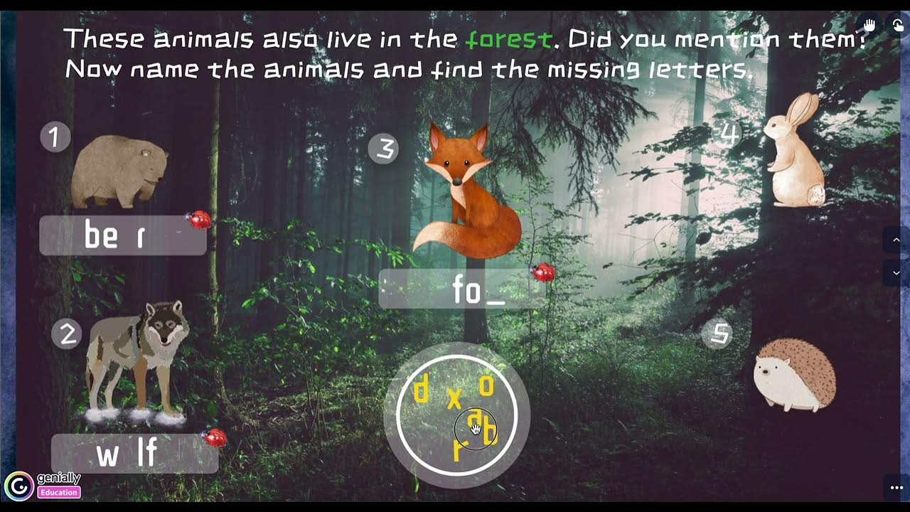 Where in the world do these animals live? Genially - YouTube