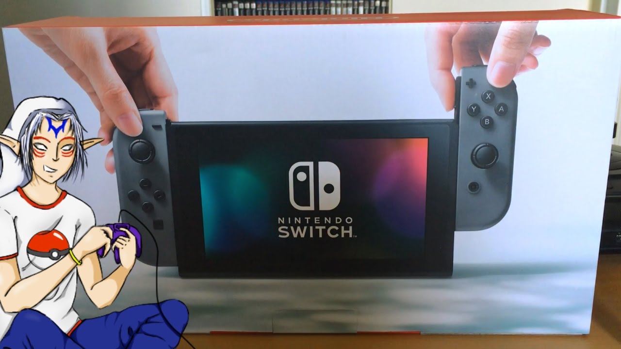 Nintendo Switch Console Launch Day Unboxing - YouTube