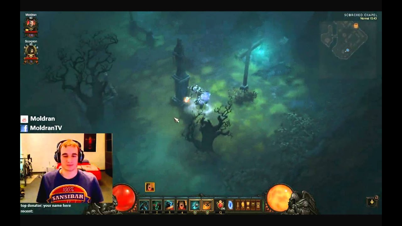 moldran vs scorpion - YouTube