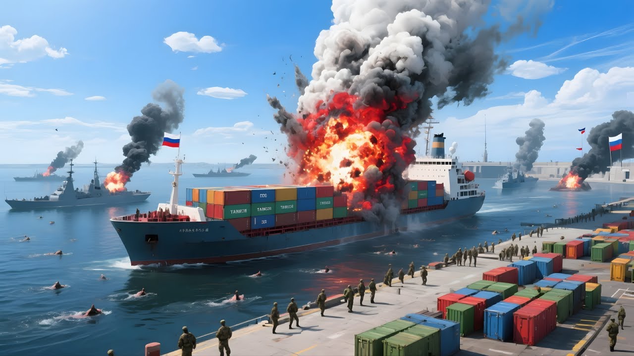 US Attack, September 1st! US Forces Successfully Destroy Russian Naval ...